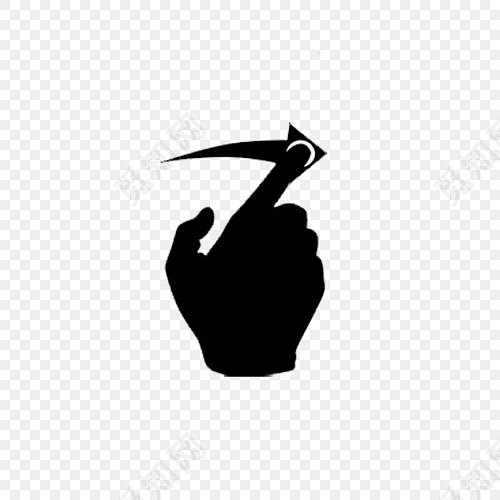 向右指手势图片卡通 指示别人往右看的图片 暂停手势卡通图片 第2页 大山谷图库