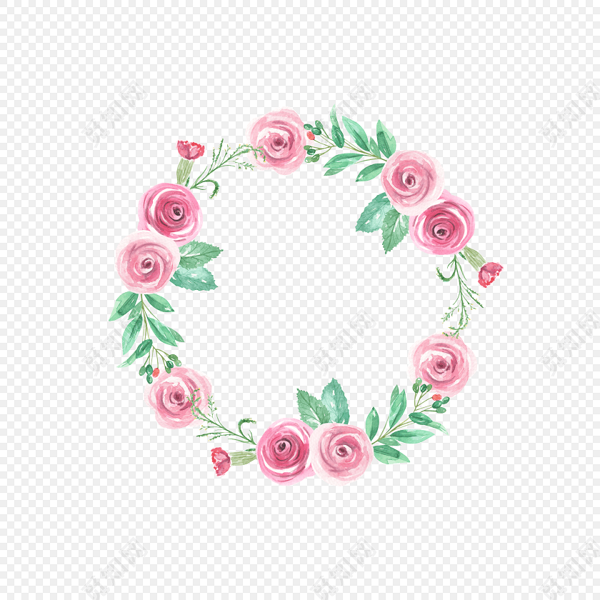 花环素材 材 花环简笔画 第3页 大山谷图库