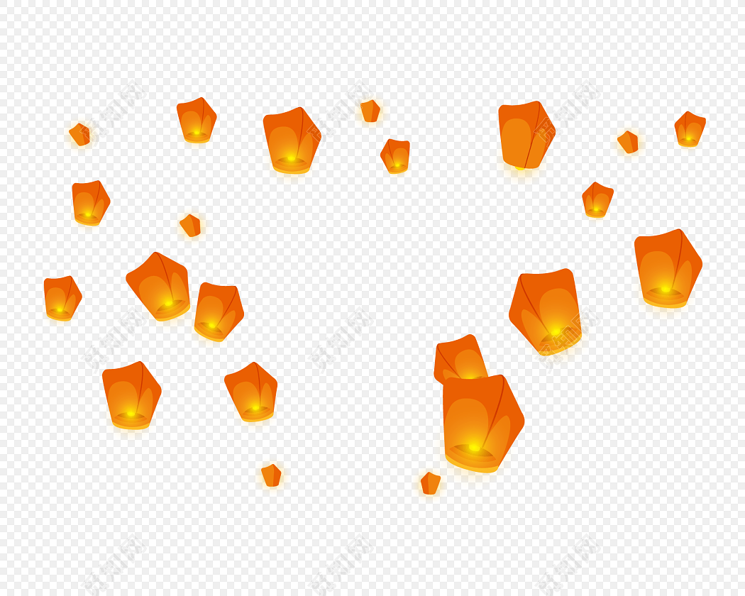 孔明灯卡通图片 孔明灯手绘 孔明灯图片 大山谷图库