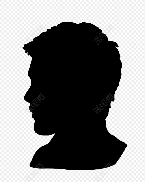 人物侧面剪影图片 人物侧面剪影 人物剪影图片 大山谷图库