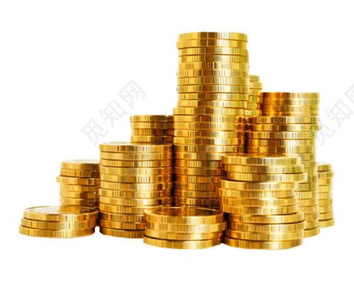 货币金币矢量素材免费下载 觅知网