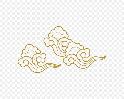 古典青花瓷环形花纹素材免费下载 觅知网