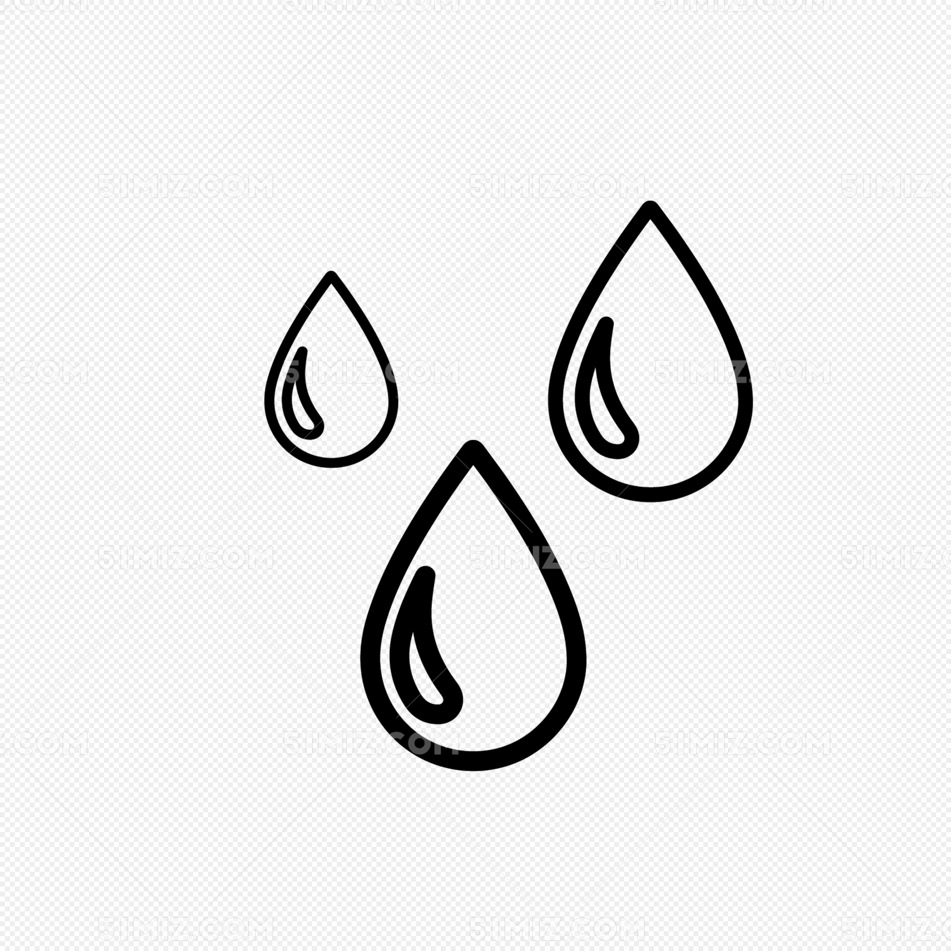滴水简笔画 牙签简笔画 伤感说说吧