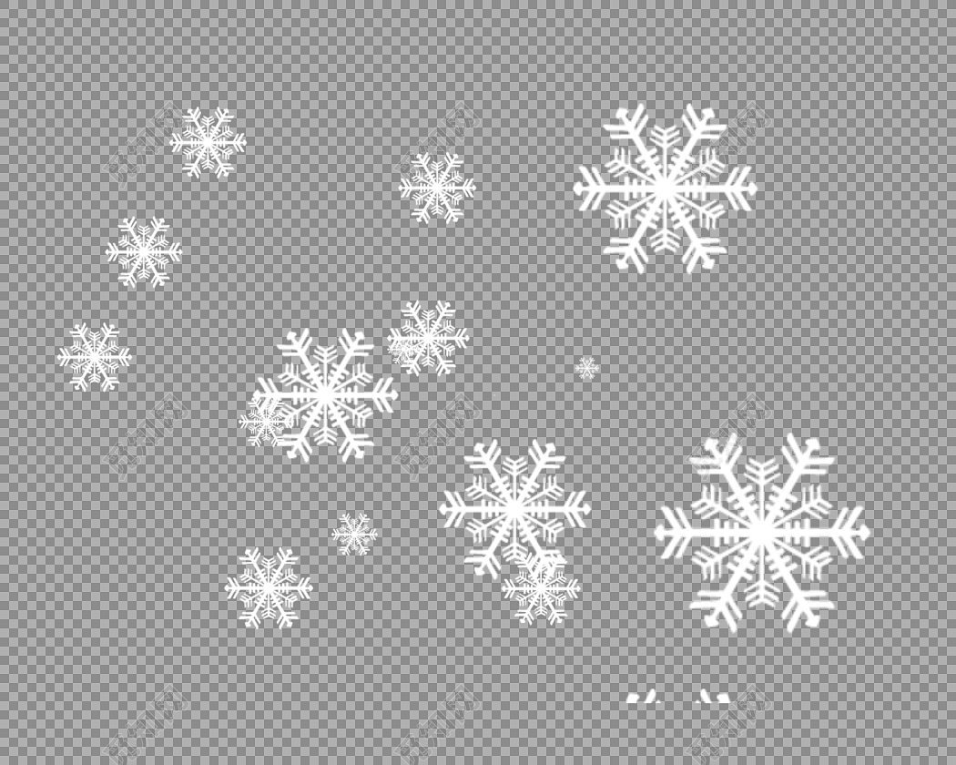 雪花png透明背景 动态图库网